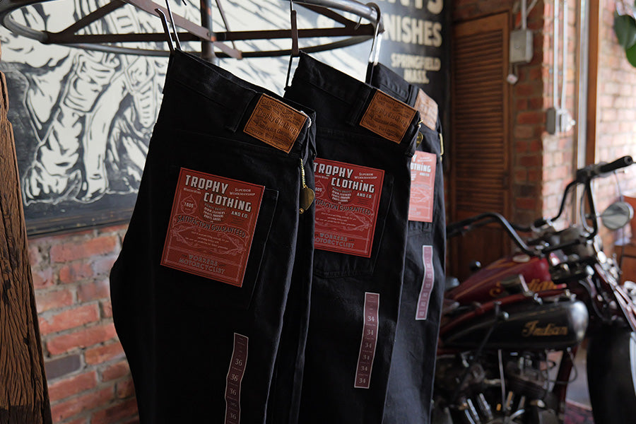 1908 Narrow W Knee Blackie Denim – TROPHY GENERAL STORE